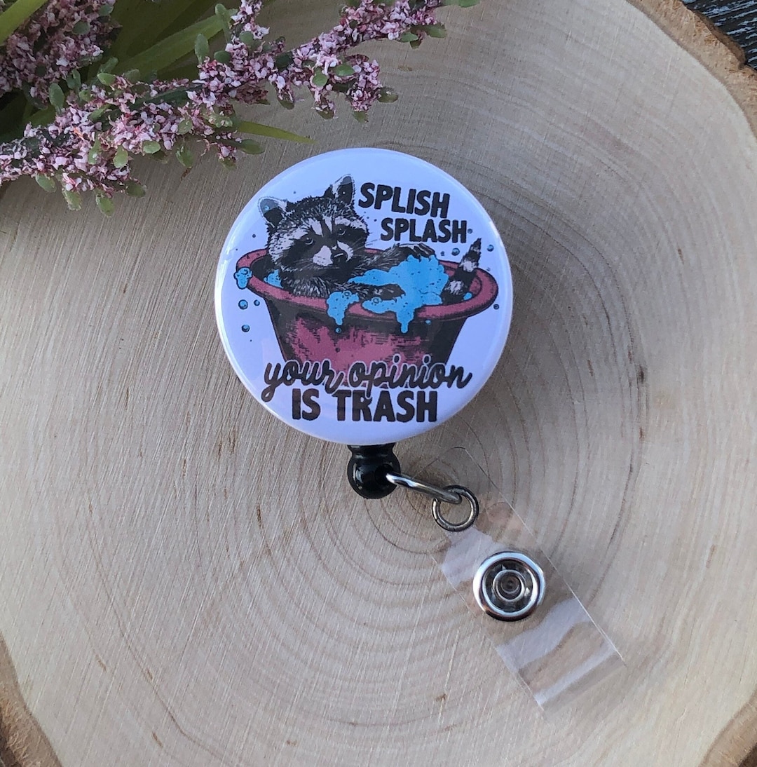 Badge Holder/badge Reels/funny Badge Reels/nurse Badge Reel - Etsy