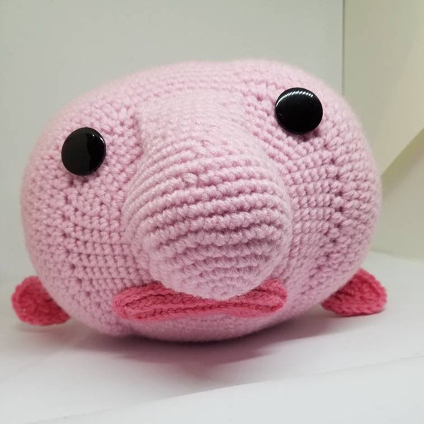 Pink Blob Fish - Etsy