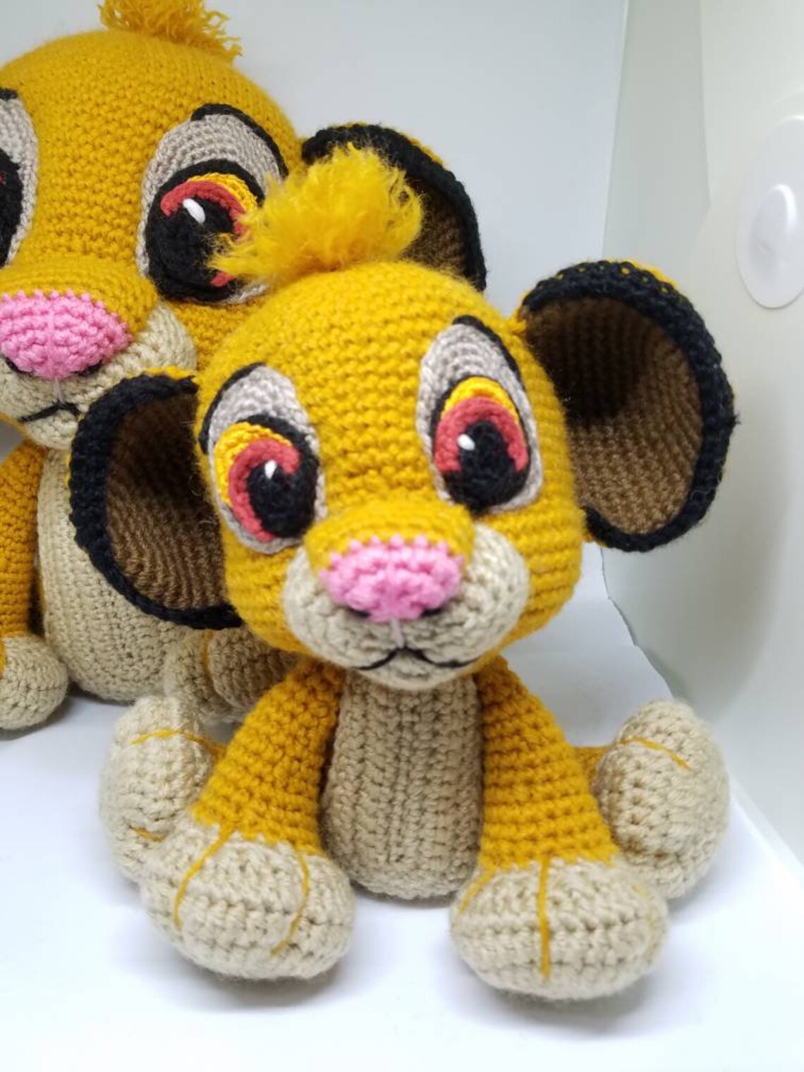 8 Inches Crochet Young Simba - Etsy