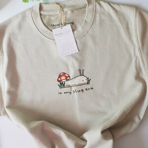 In My Slug Era Cute Kawaii Sweat Shirt Kawaii Clothes for Women Cute ...
