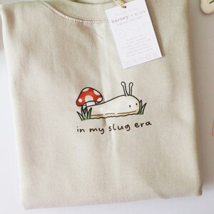 In My Slug Era Cute Kawaii Sweat Shirt Kawaii Clothes for Women Cute ...