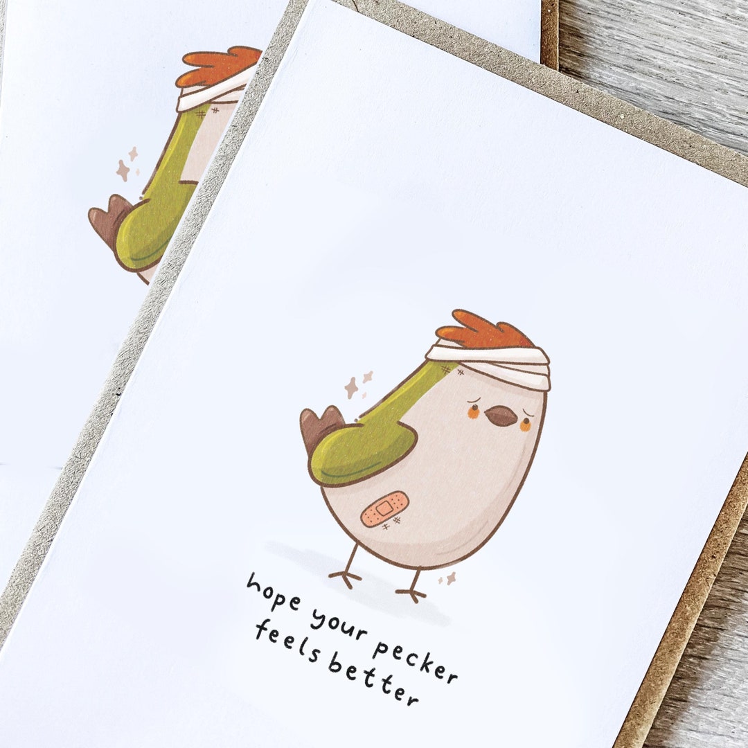 Vasectomy Recovery Card Get Well Soon - Funny Pun the Snip Greeting ...