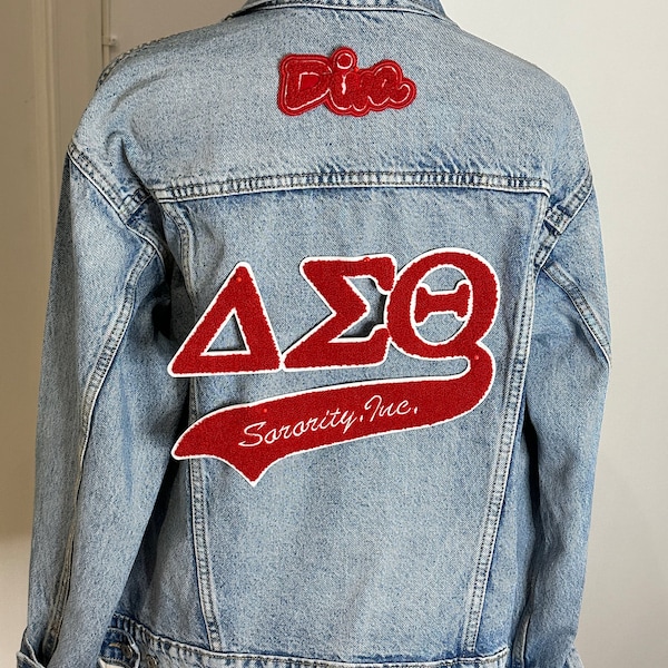 Delta Sigma Theta Sorority Inc Jacket - Etsy