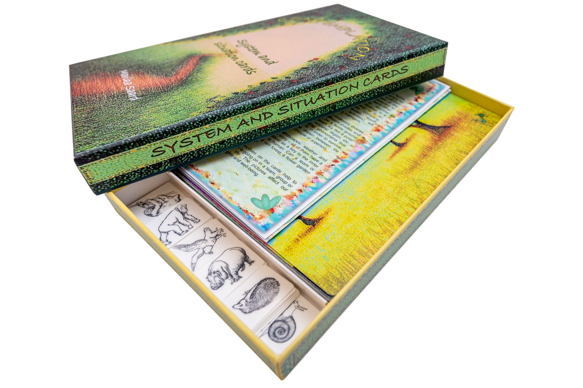 Contemplation System Cards, Psychology Gift, Therapy Cards, Counseling ...