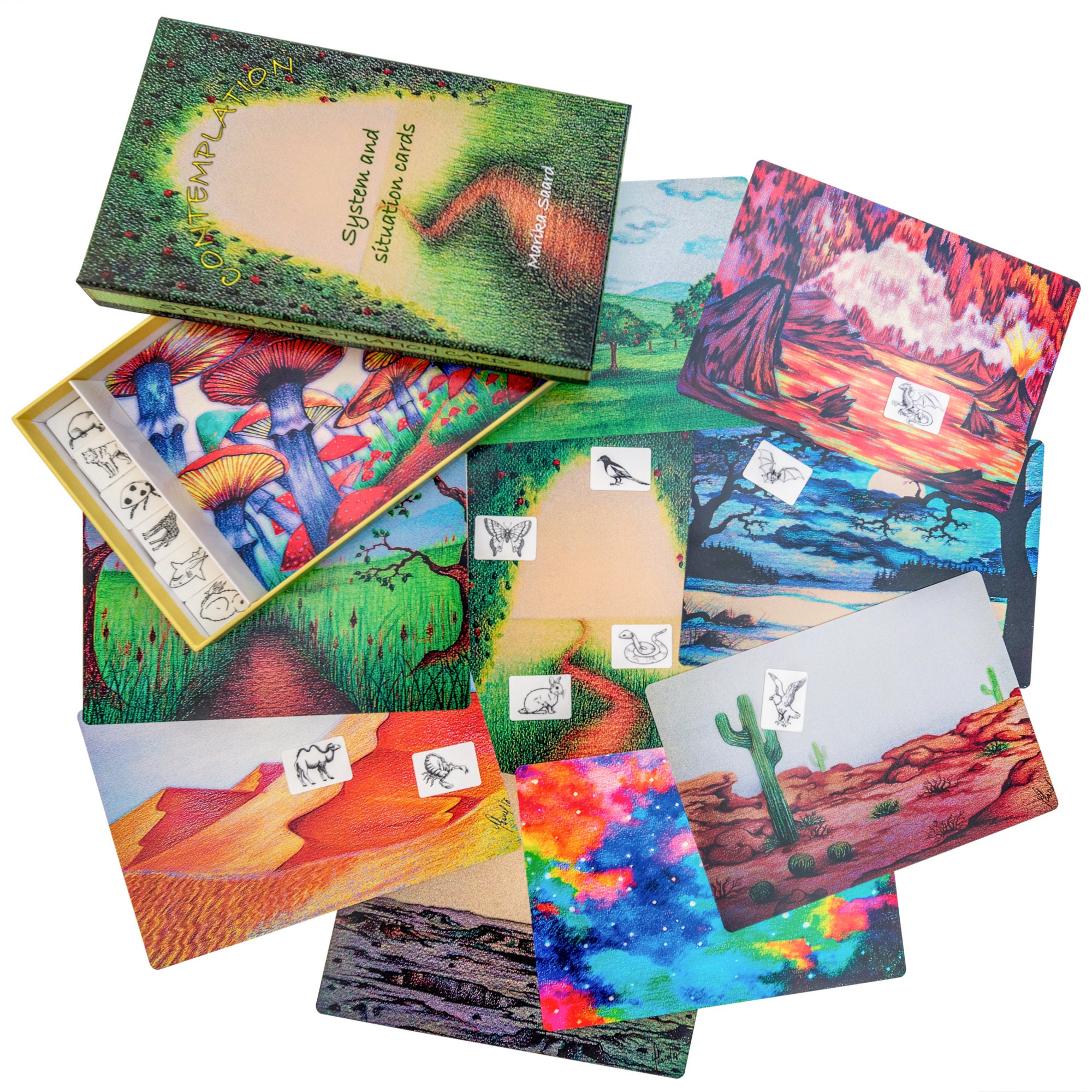 Contemplation System Cards, Psychology Gift, Therapy Cards, Counseling ...