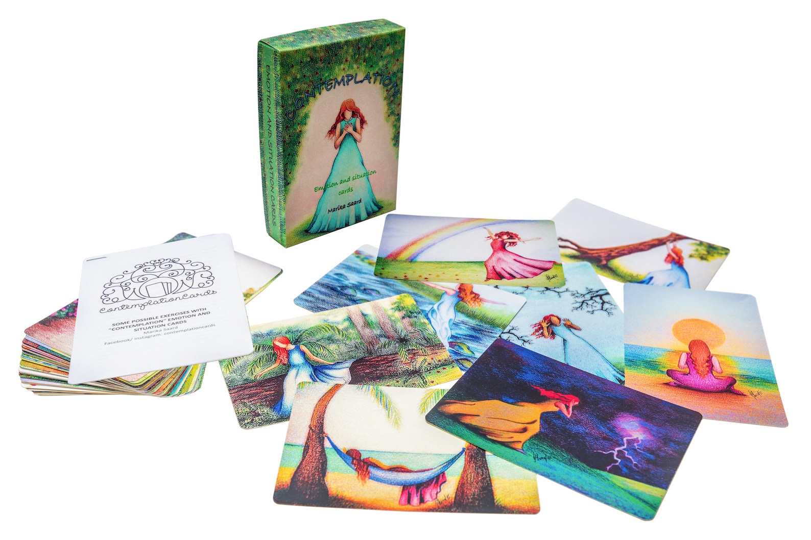 Contemplation Cards Women, Psychology Gift, Therapy Cards, Counseling ...