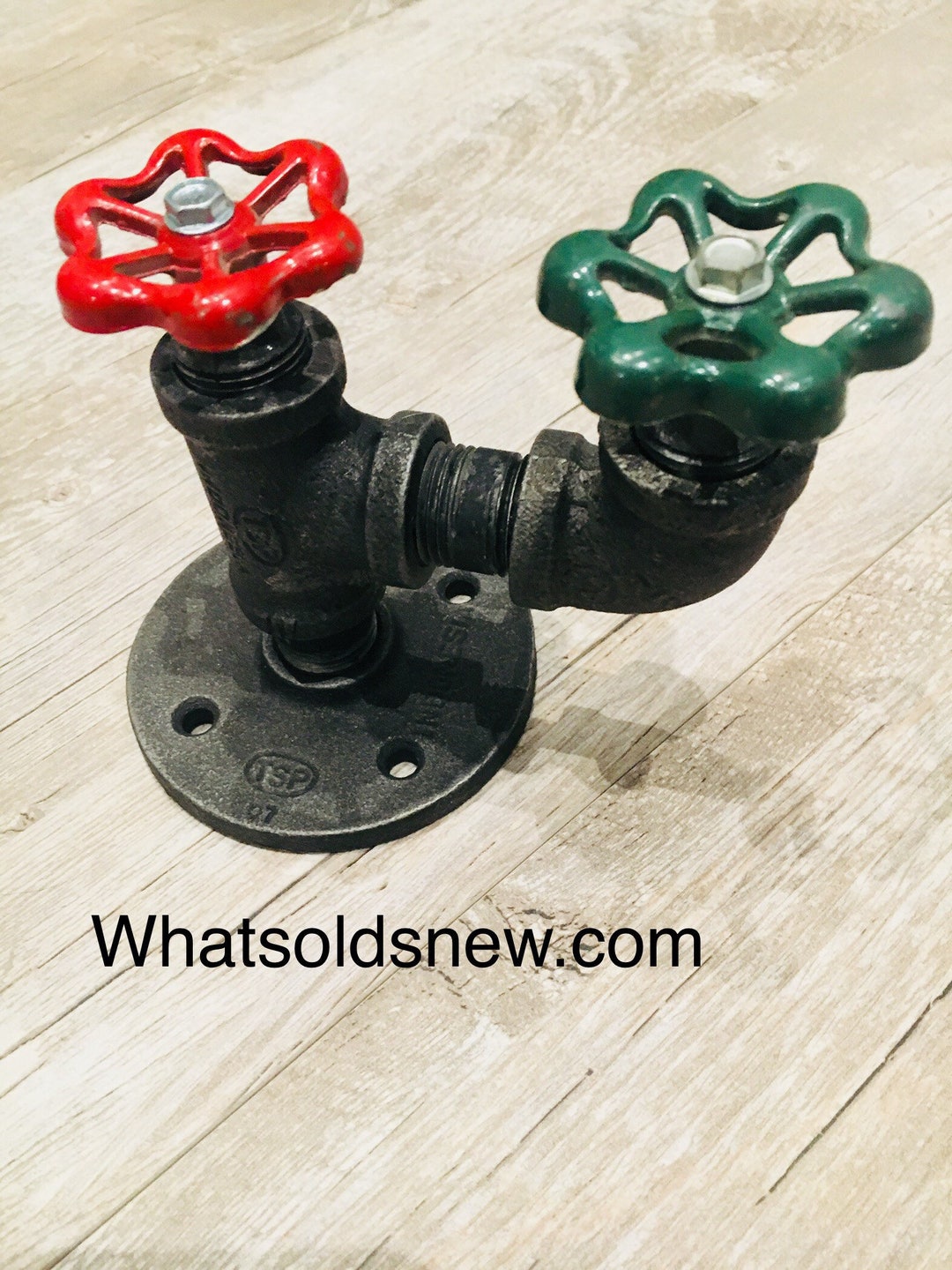 Industrial Pipe Wall Hook Interior Decor Women Bathroom Decor Steampunk ...