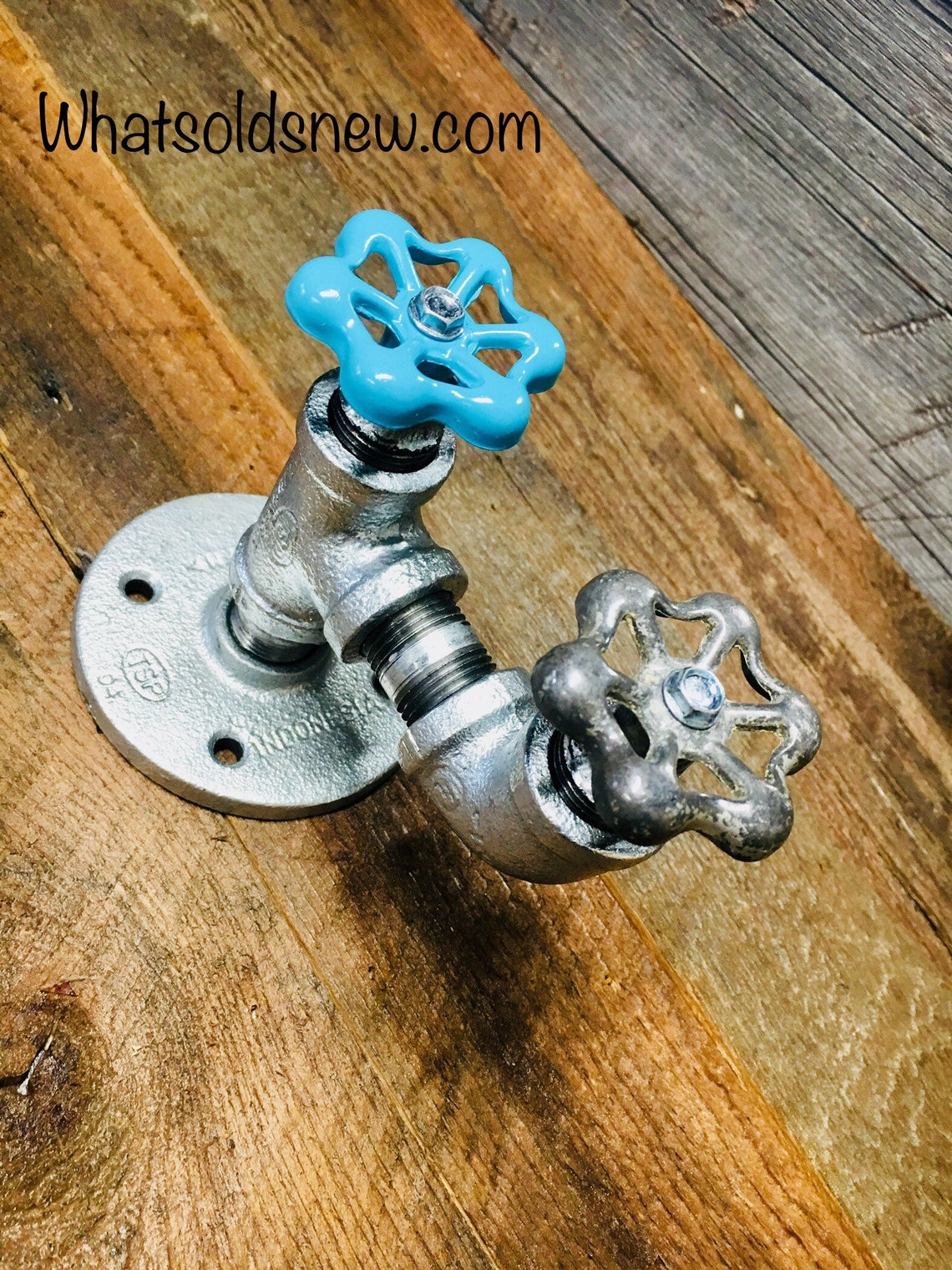 Industrial Galvanized Pipe Wall Hook Interior Decor Women - Etsy
