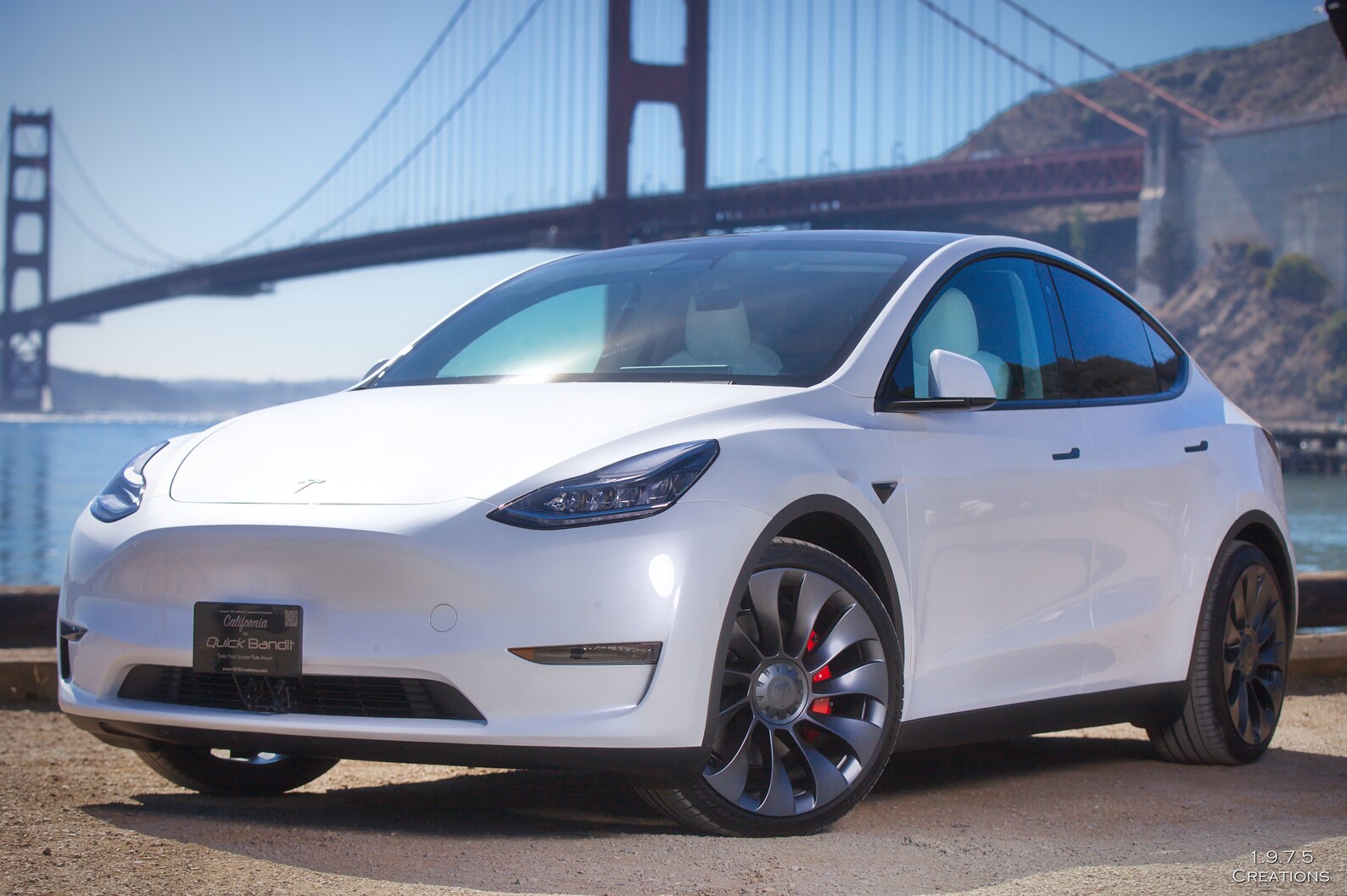 Quick Bandit - Model Y License Plate Mount - Etsy