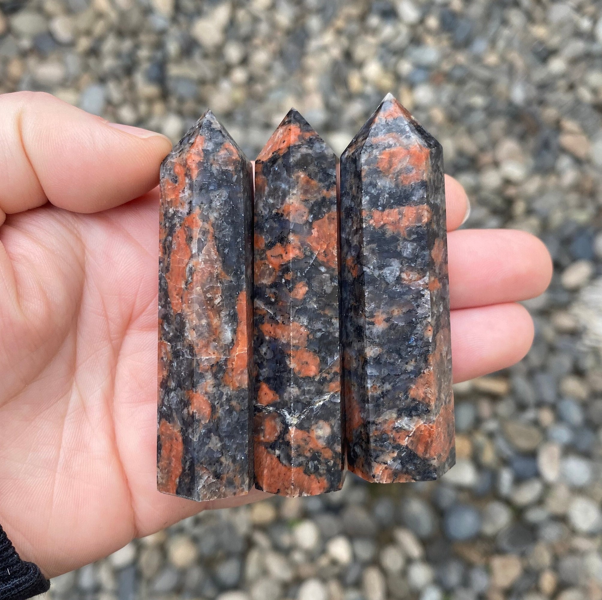 Snowflake Obsidian Rock