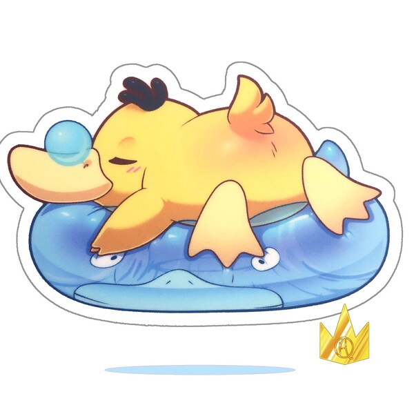 Psyduck Sticker - Etsy