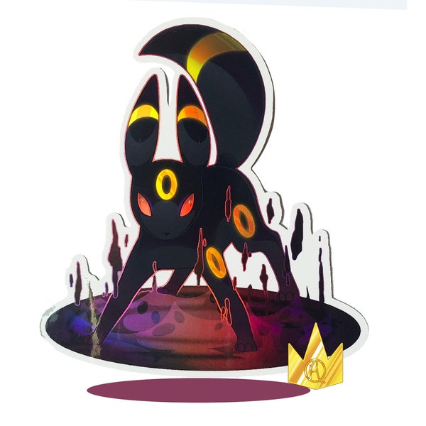 Umbreon Sticker Car - Etsy
