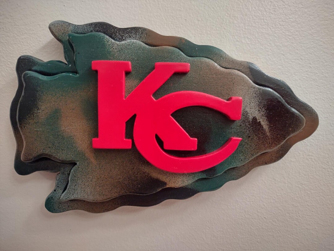 Kansas City Chiefs CAMO Arrowhead Sign - Etsy