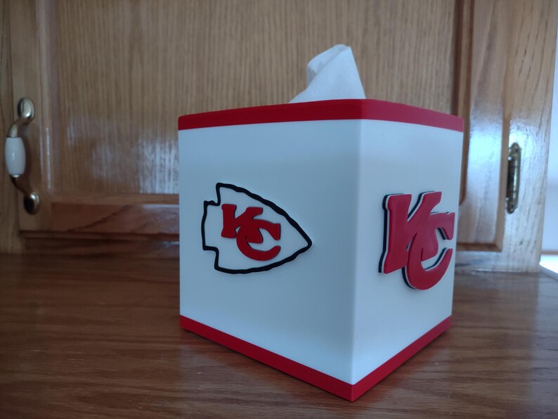 Kansas City Chiefs Tissue Box Cover - Etsy