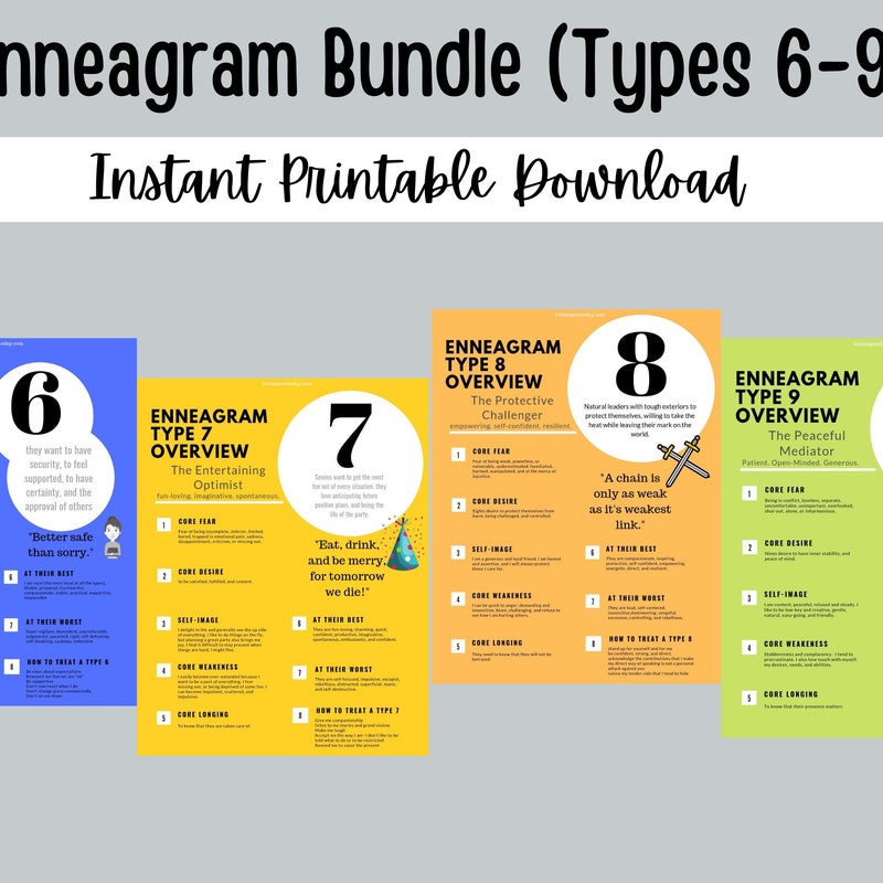 Enneagram 8 - Etsy