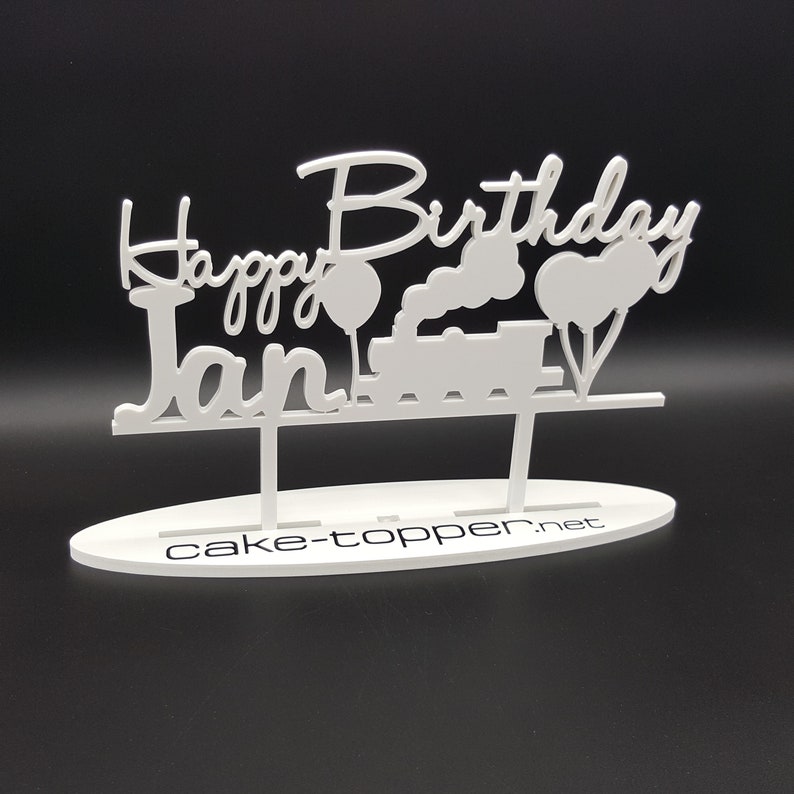 Cake Topper Happy Birthday, Tortendeko Geburtstag, Cake Topper ...