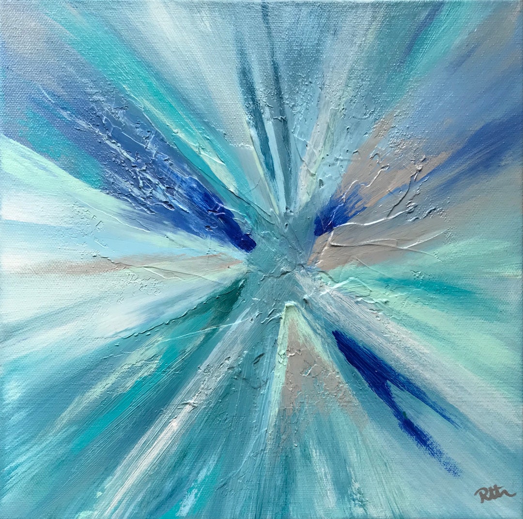 Electric- Abstract Painting, Original Art - Etsy