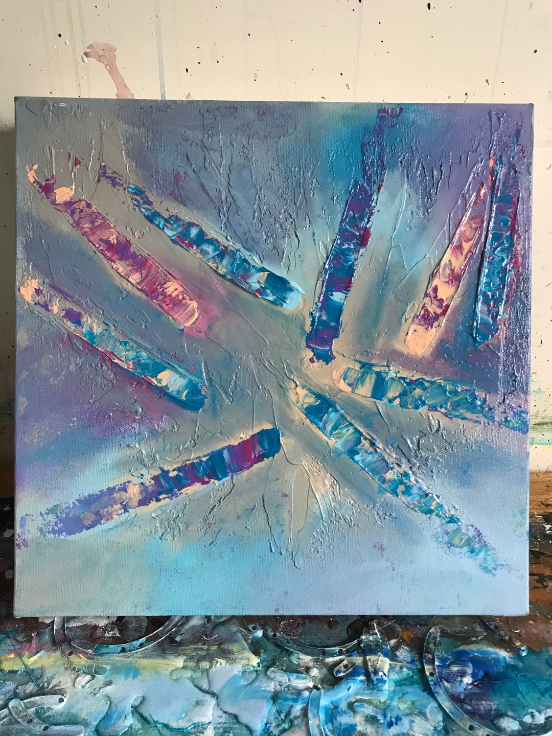 Surf’s up - Abstract Painting, Original Art - Etsy