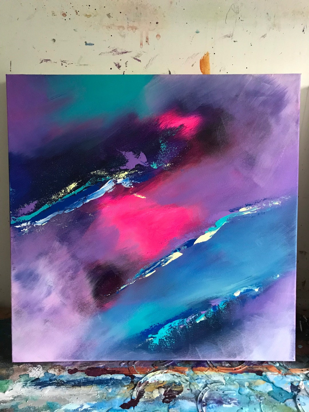 Sugar Rush - Original Abstract Painting - Etsy