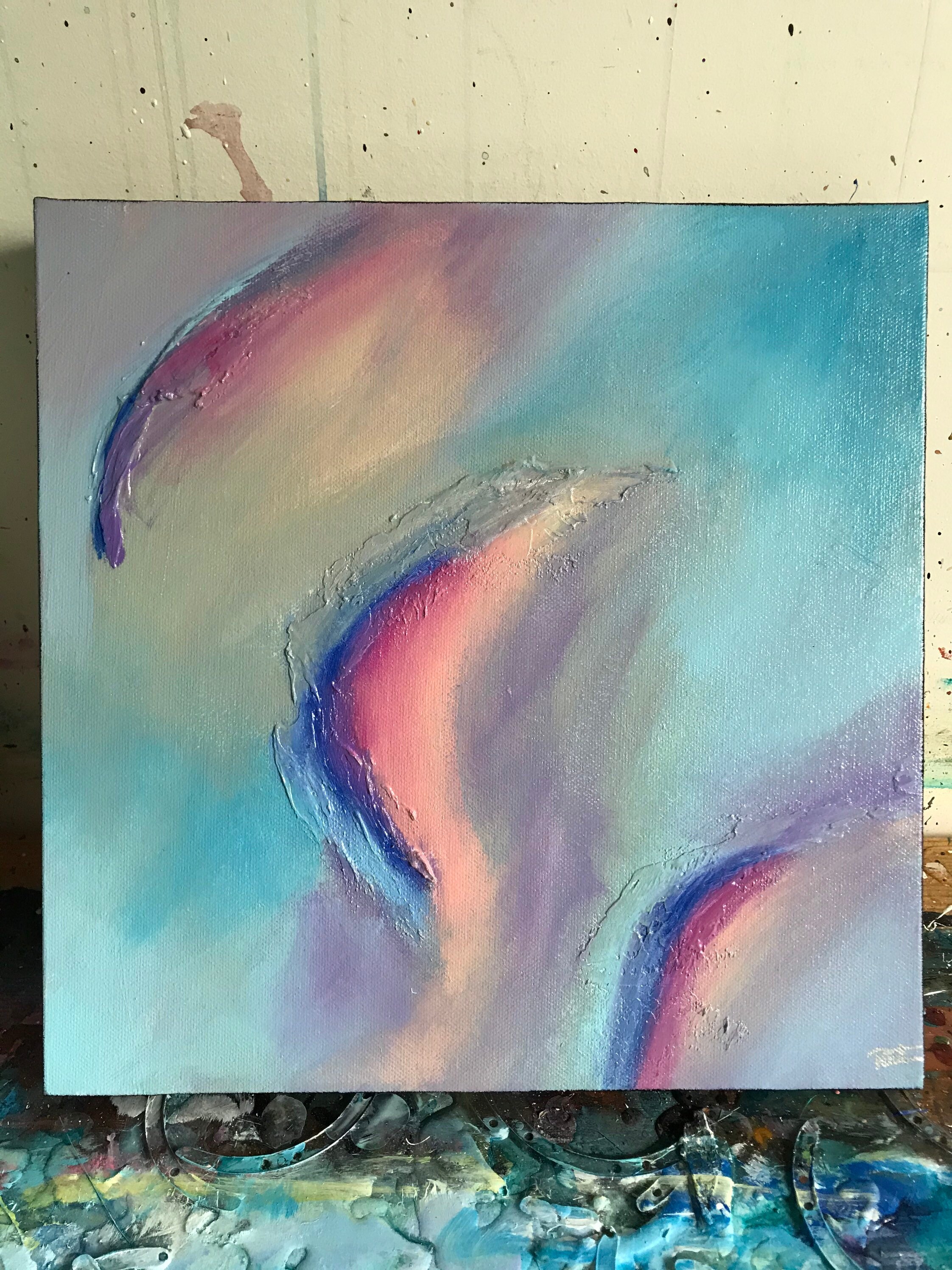 Whispy 2 Abstract Painting Original Art - Etsy