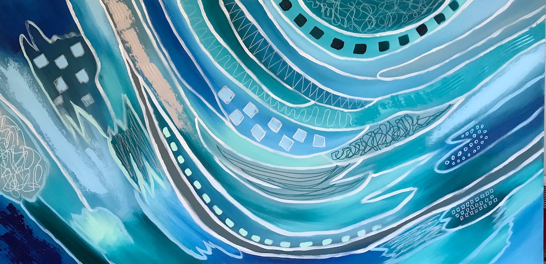 Dizzy - Original Abstract Painting - Etsy