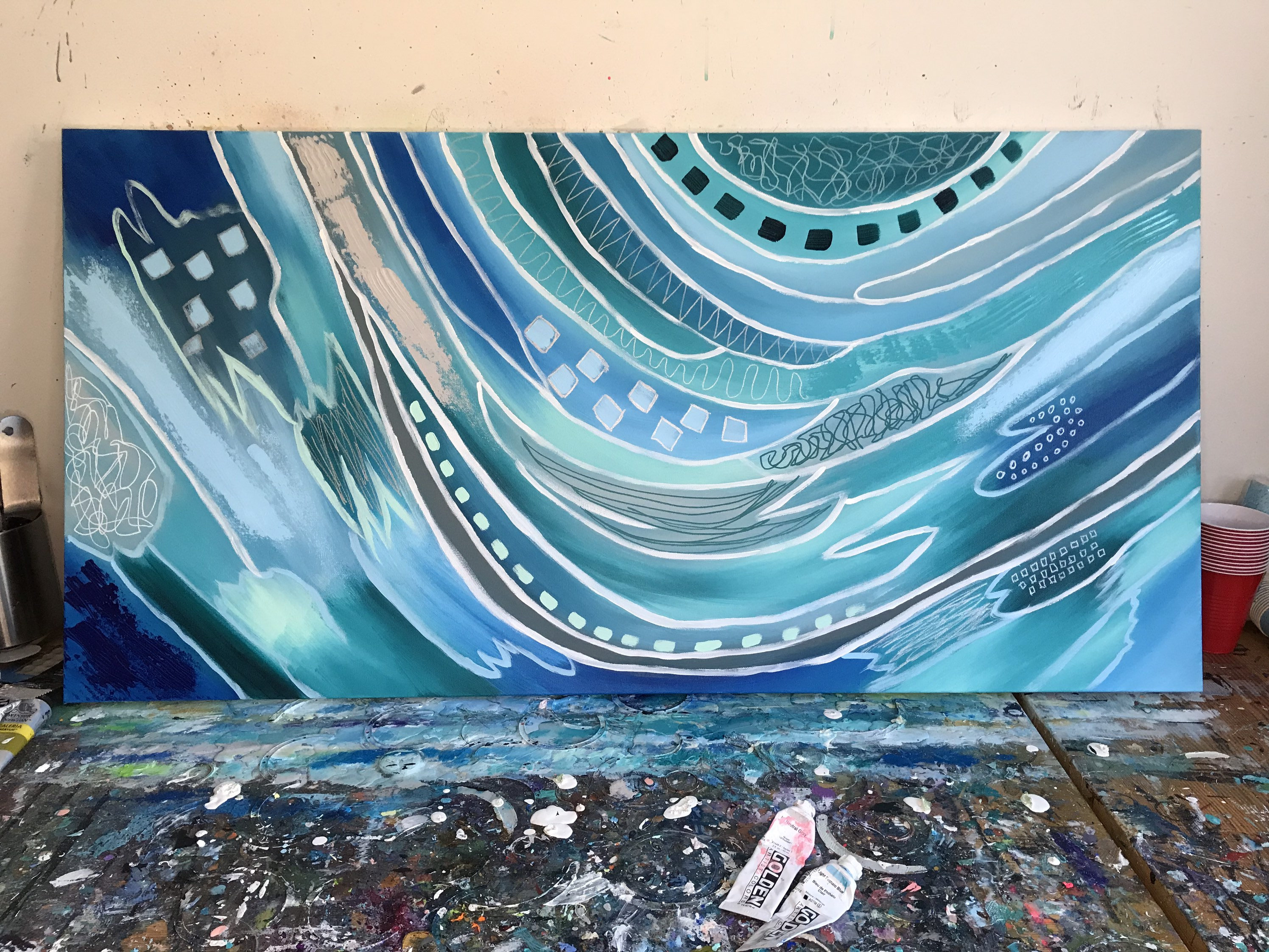 Dizzy - Original Abstract Painting - Etsy