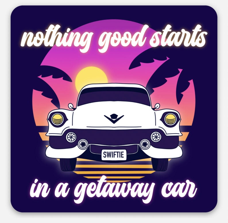 Taylor Swift Themed Vinyl Stickers | Lavender Haze | I Did Something ...