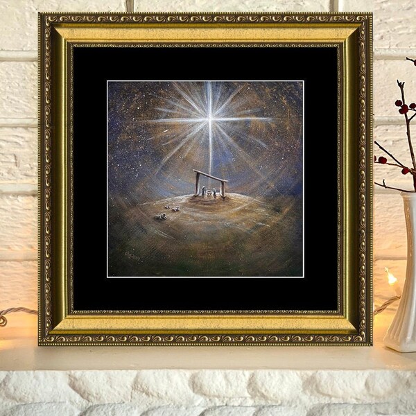 Nativity Print - Etsy