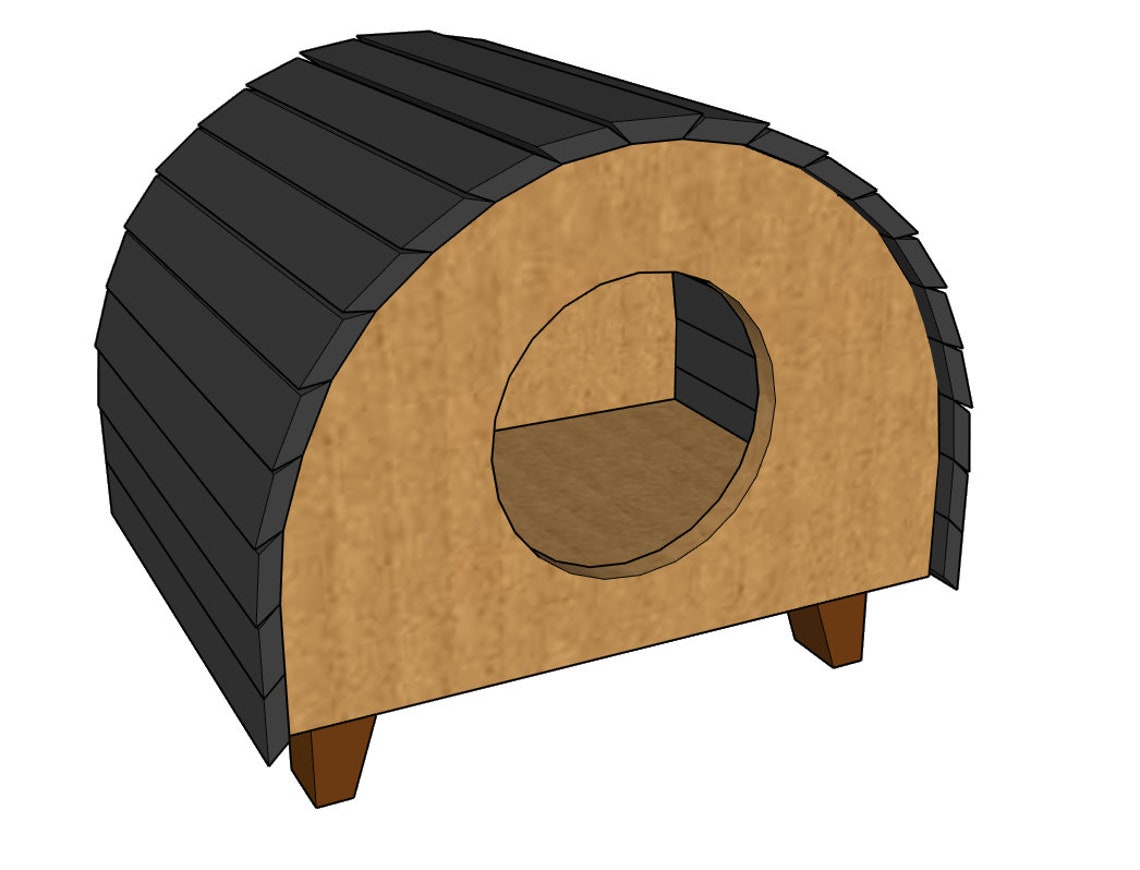 Cat House Woodworking Plans & Cut List digital File - Etsy