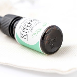 Pure PEPPERMINT Essential Oil Therapeutic Grade - Dropper Bottle - Etsy