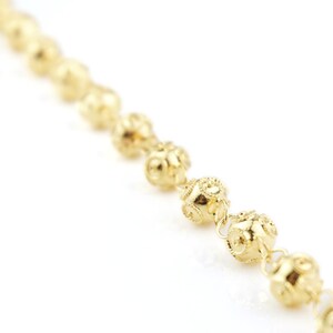 Portuguese Filigree BRACELET Contas de Viana Beads 6mm Traditional ...