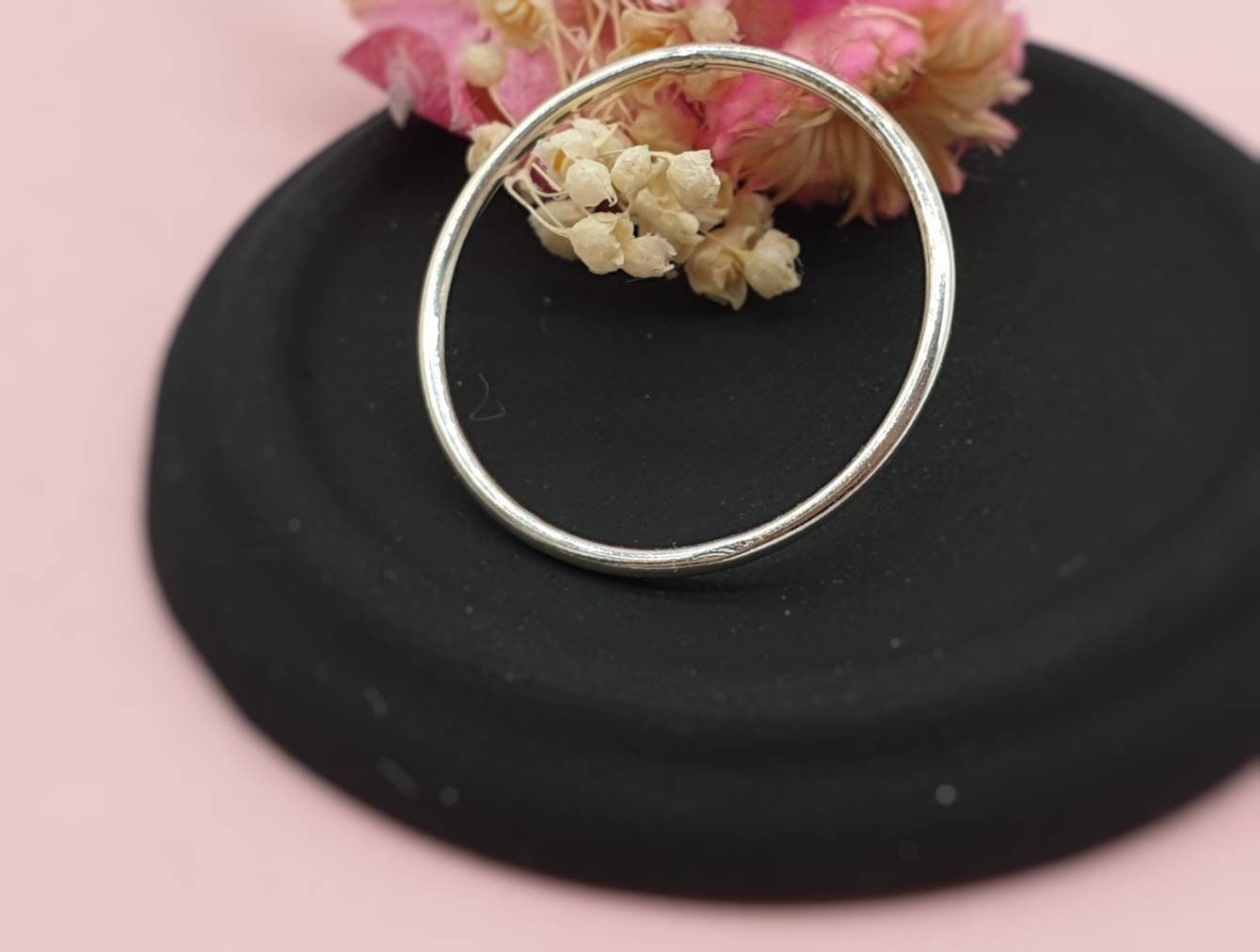 Super Skinny Thin Ring Modern Minimal 925 Sterling Silver | Etsy