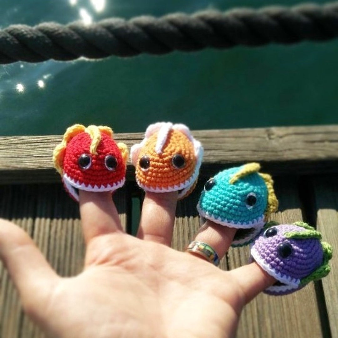 Crochet Pattern of Game fishing Amigurumi - Etsy