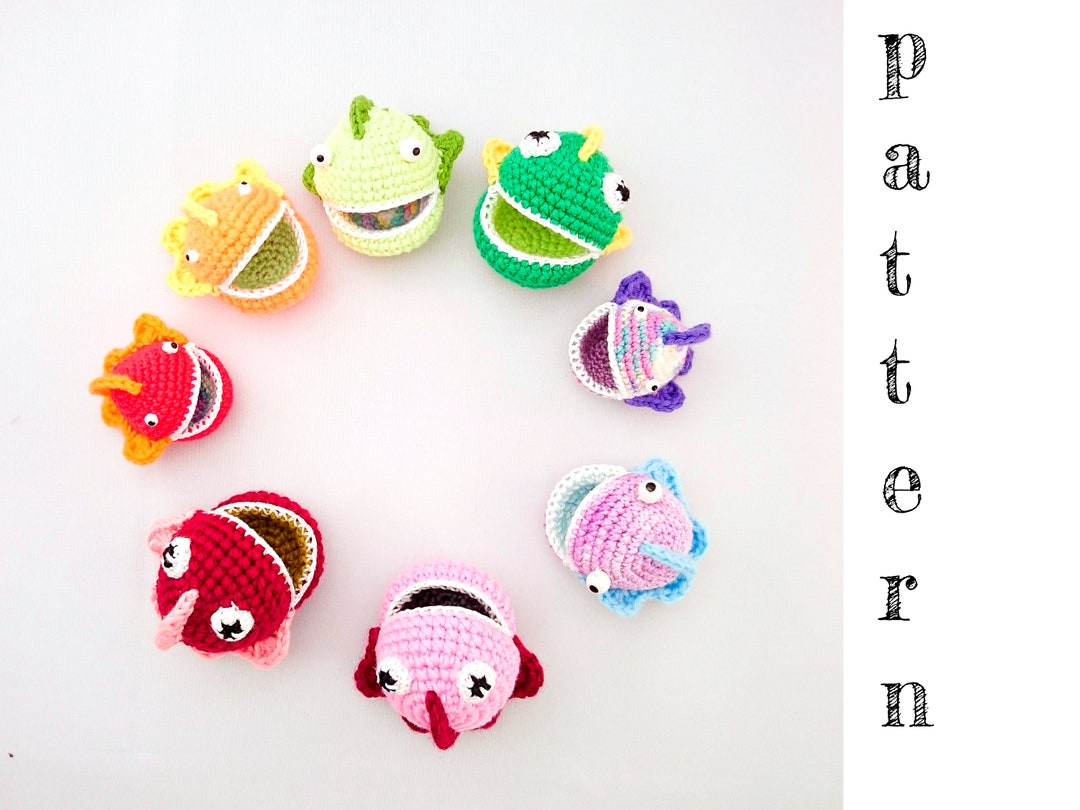 Crochet Pattern of Game fishing Amigurumi Pattern Tutorial PDF File ...