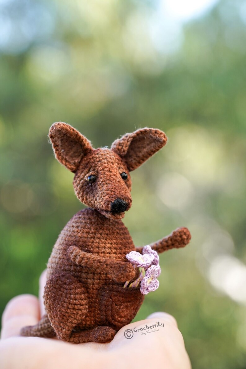 Australian Kangaroo Crochet Pattern PDF Tutorial Amigurumi - Etsy