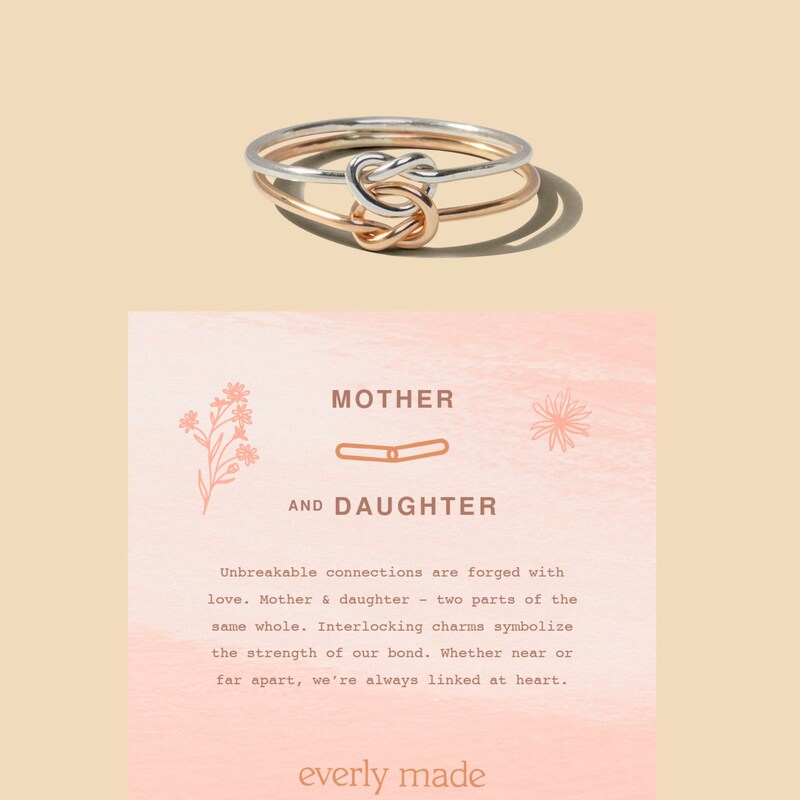 Mother Daughter Rings - Etsy