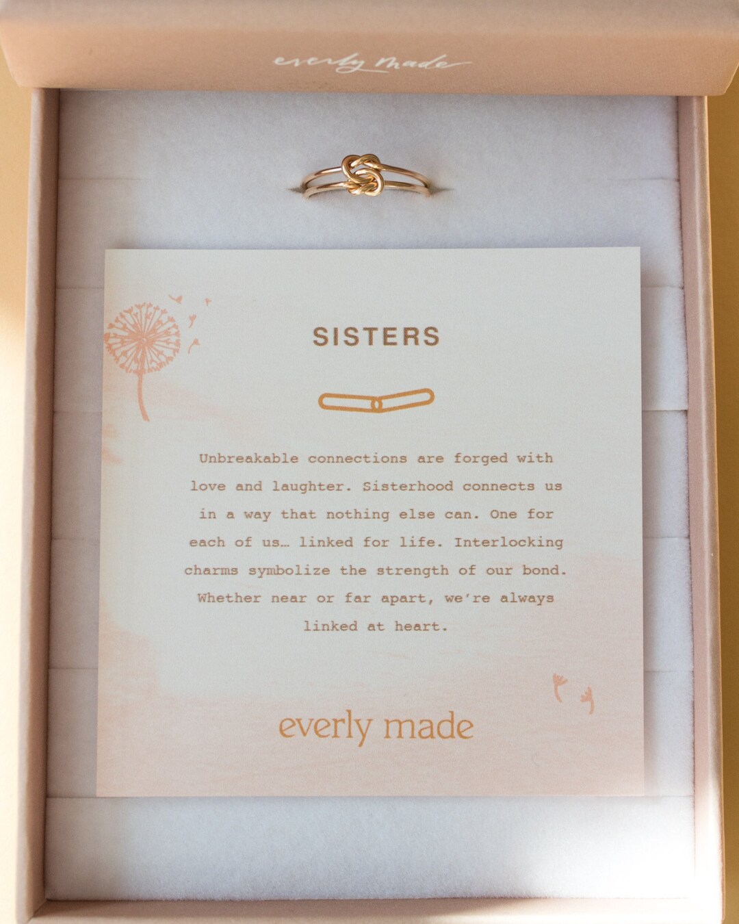 Sisters Rings, Matching Sisters Rings Gold for 2, Matching Sisters ...