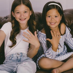 Sisters Rings, Matching Sisters Rings Gold for 2, Matching Sisters ...