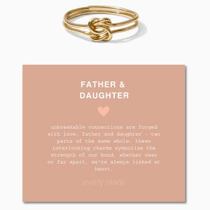 Father and Daughter Ring, Gifts to Daughters From Fathers, Father and ...