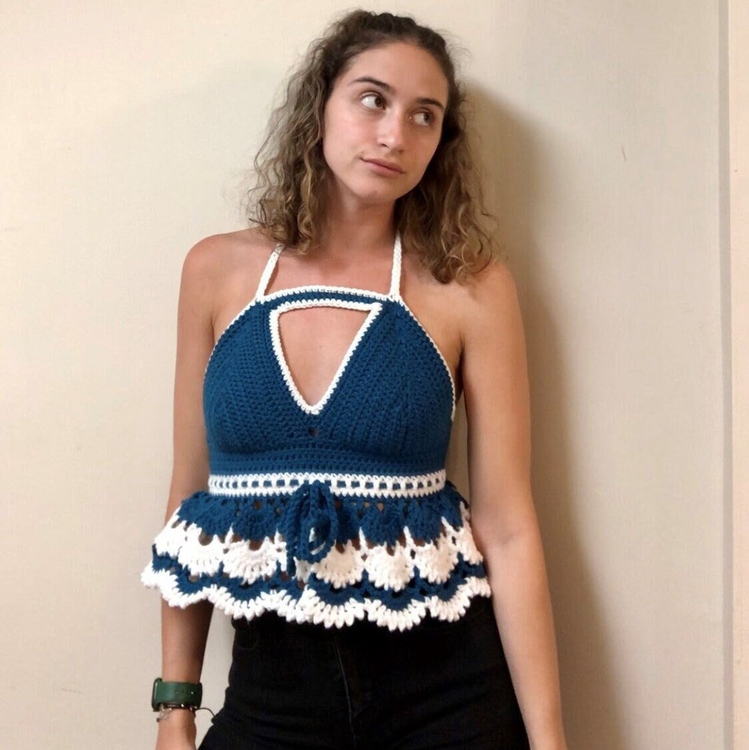 Alice Crochet Top PATTERN - Etsy