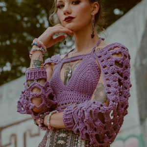 Crochet Pattern BUNDLE: Fairy Renaissance Cosplay Tops & Sleeves #2 - Etsy