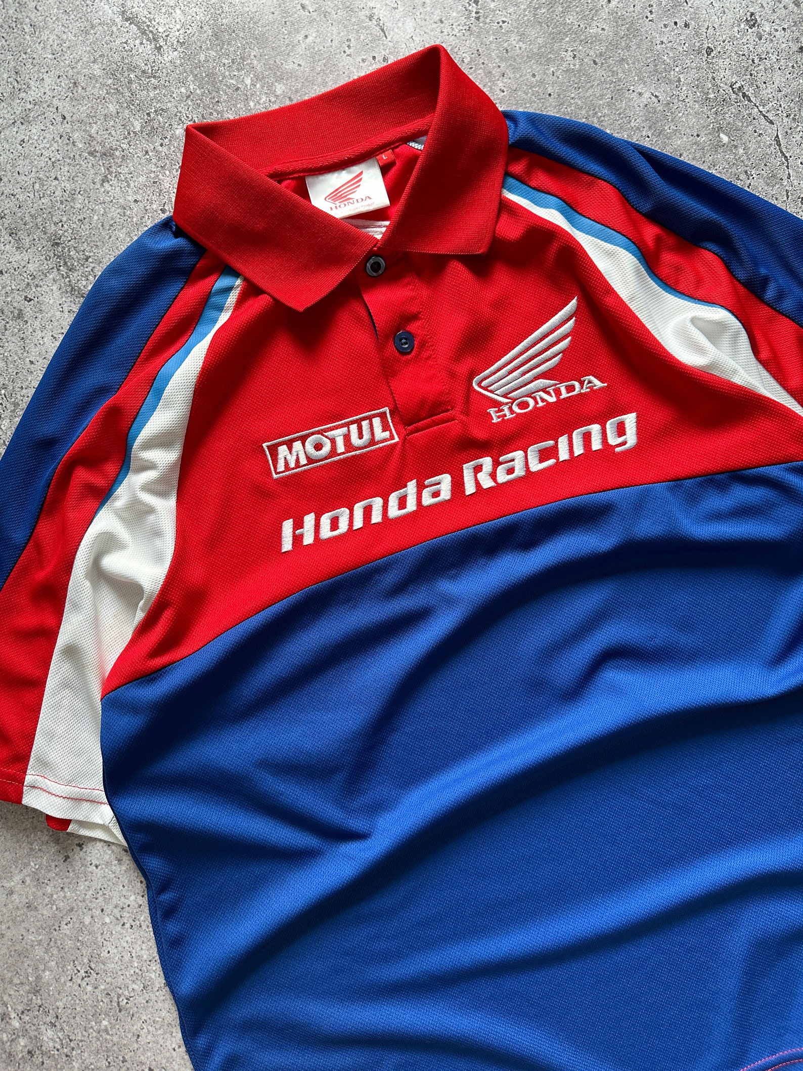 Vintage Honda Team Racing Polo Shirt - Etsy