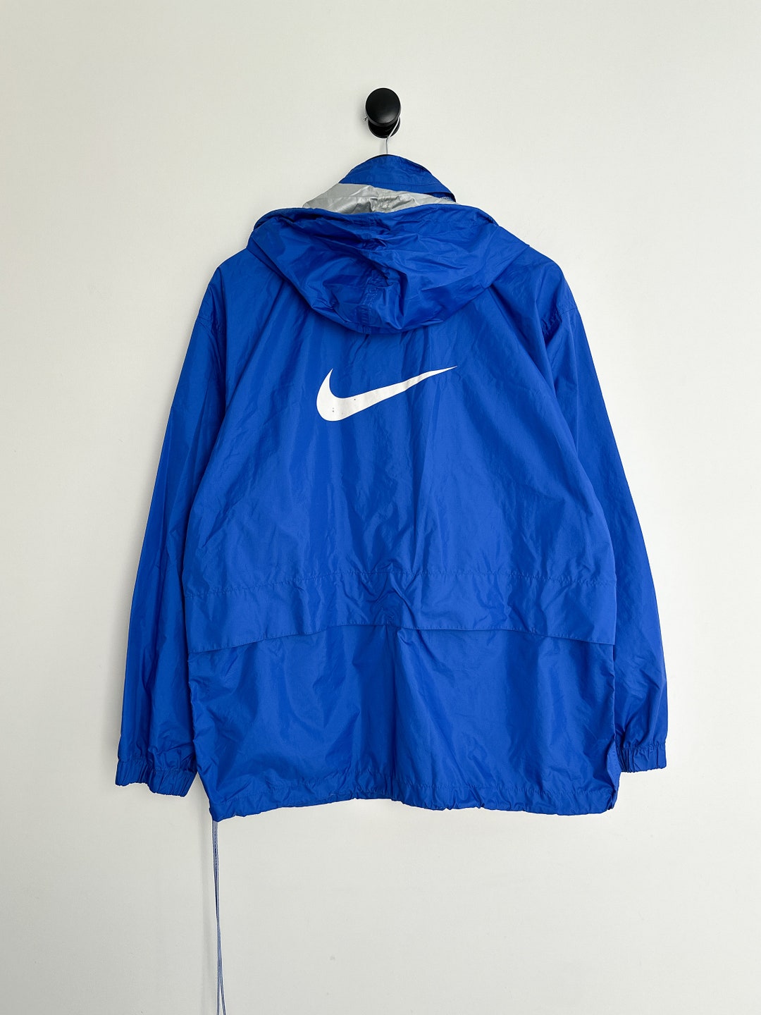 Vintage Nike Logo Light Jacket Blue - Etsy