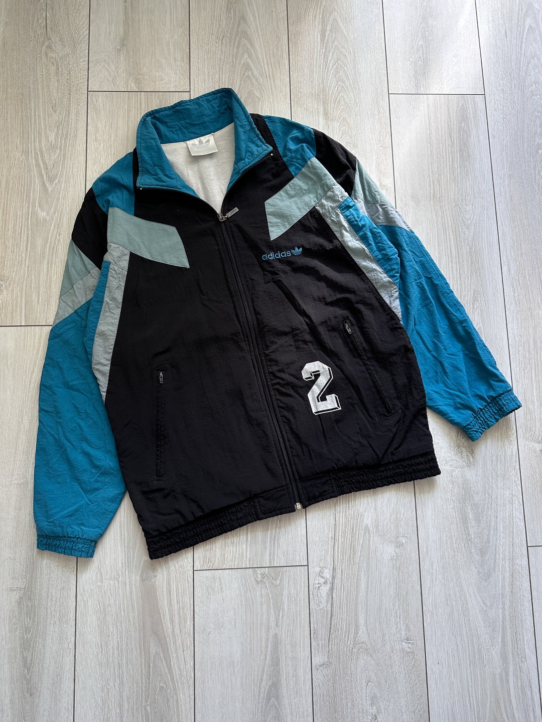 Vintage Adidas Light Nylon Track Jacket - Etsy