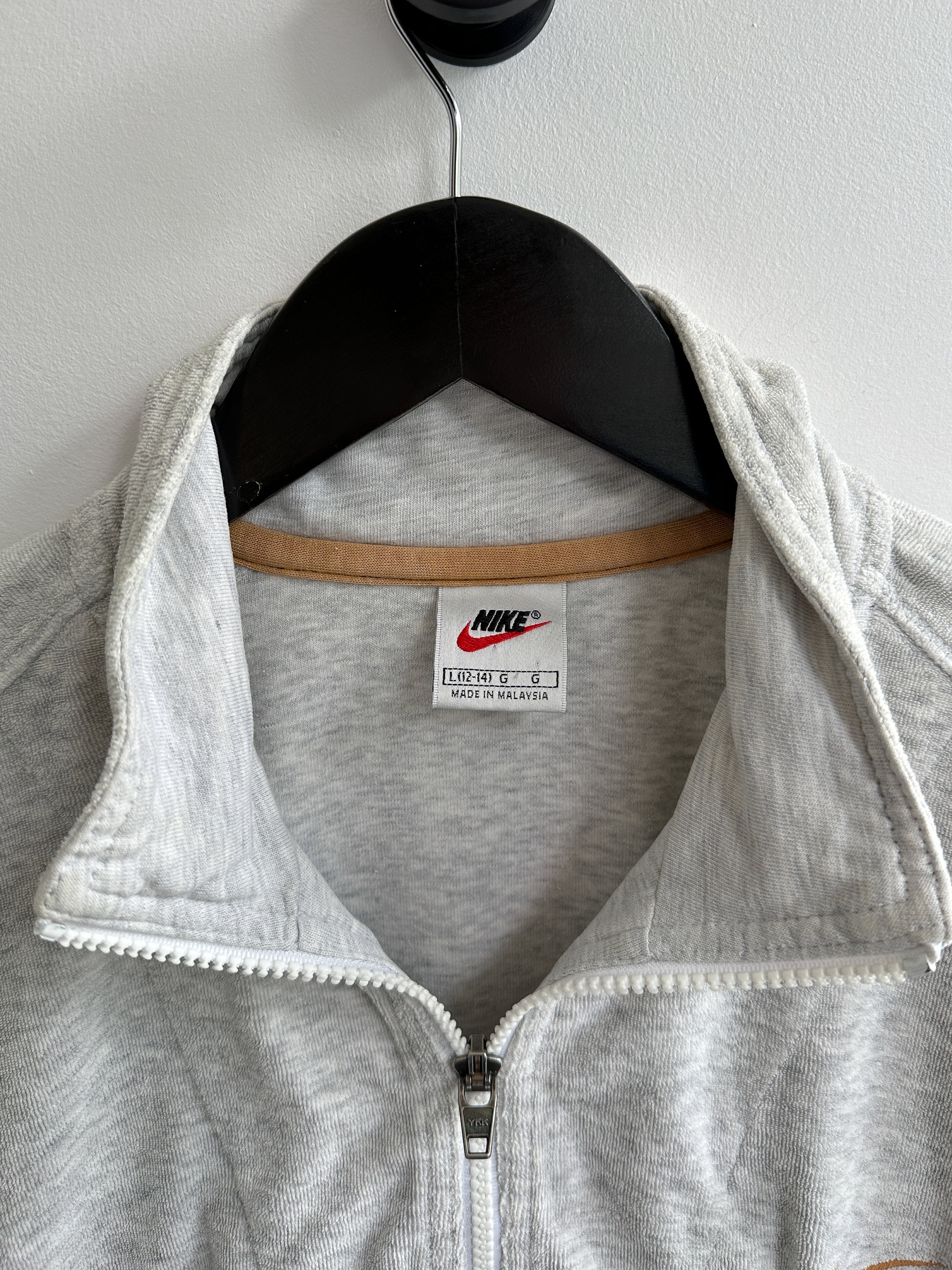Vintage 90s Nike Half Zip Sweatshirt - Etsy