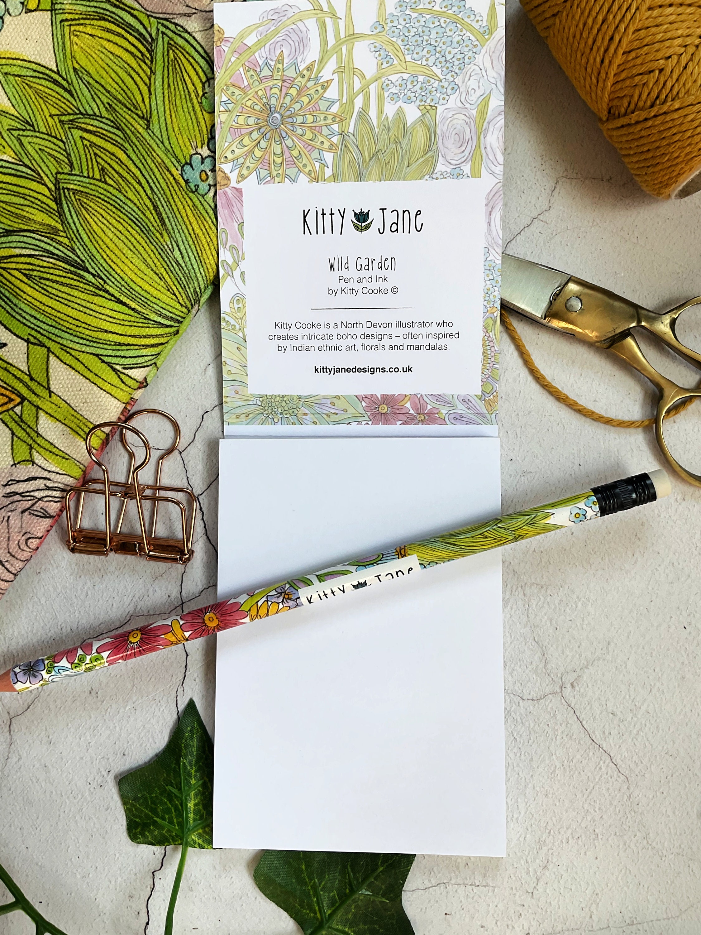 Set Floral Memo Pads Mini Jotters Shopping List Stationery - Etsy