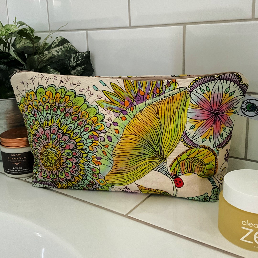 Large Cotton Washbag, Ethnic Pattern Wash Bag, Boho Hippie Sponge Bag ...