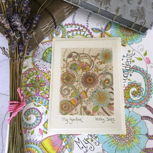 Pack of Floral Bohemian Greeting Cards Boho Flower Greeting - Etsy UK