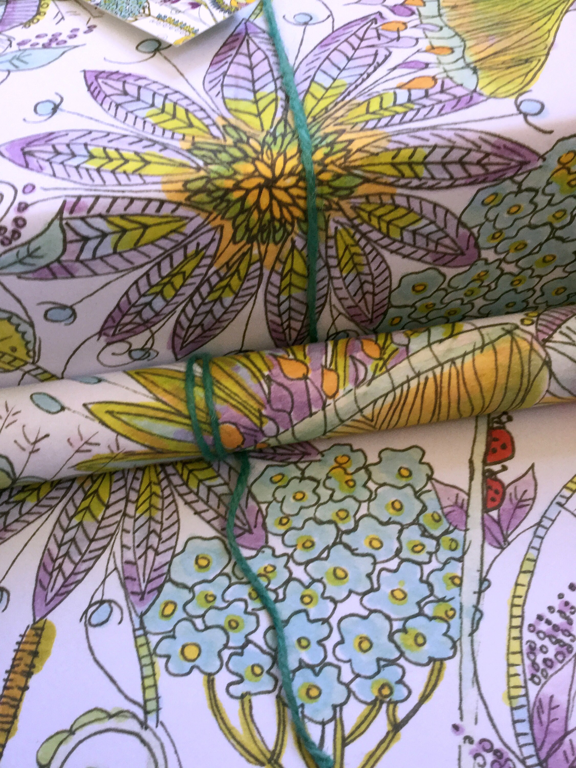 Recycled Wrapping Paper Bohemian Wrapping Paper Boho Gift - Etsy UK