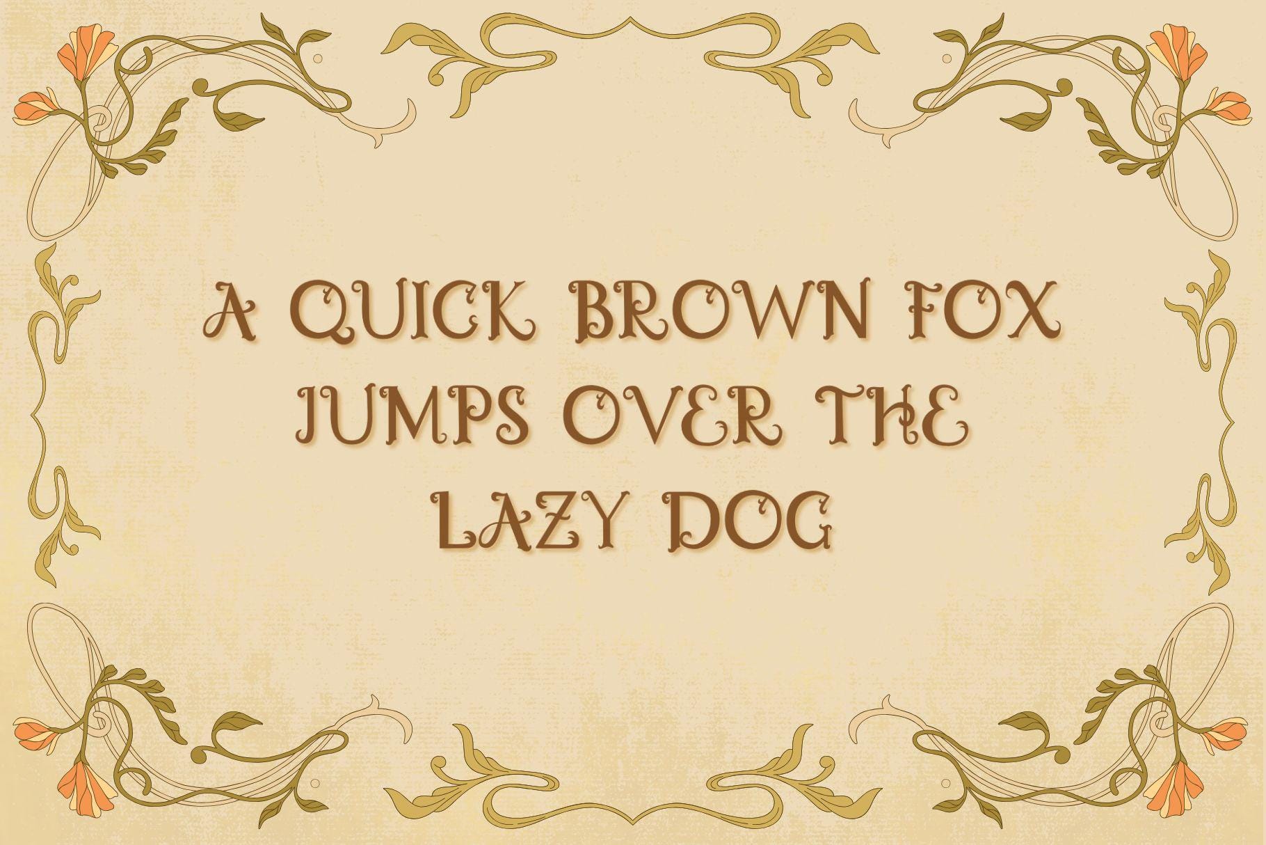 Aloura Lune - A Hand Drawn Decorative Vintage Inspired Typeface - Etsy
